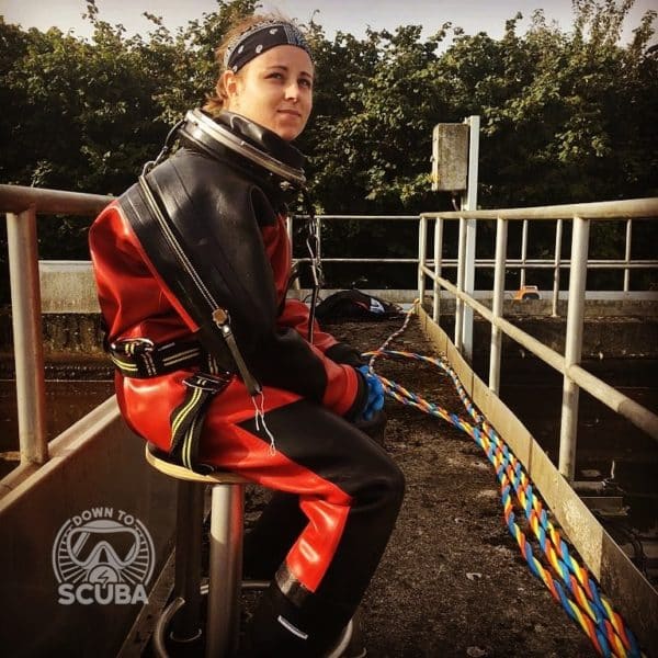 Q&A with the First Belgium Female Commercial Diver | DOWN TO SCUBA